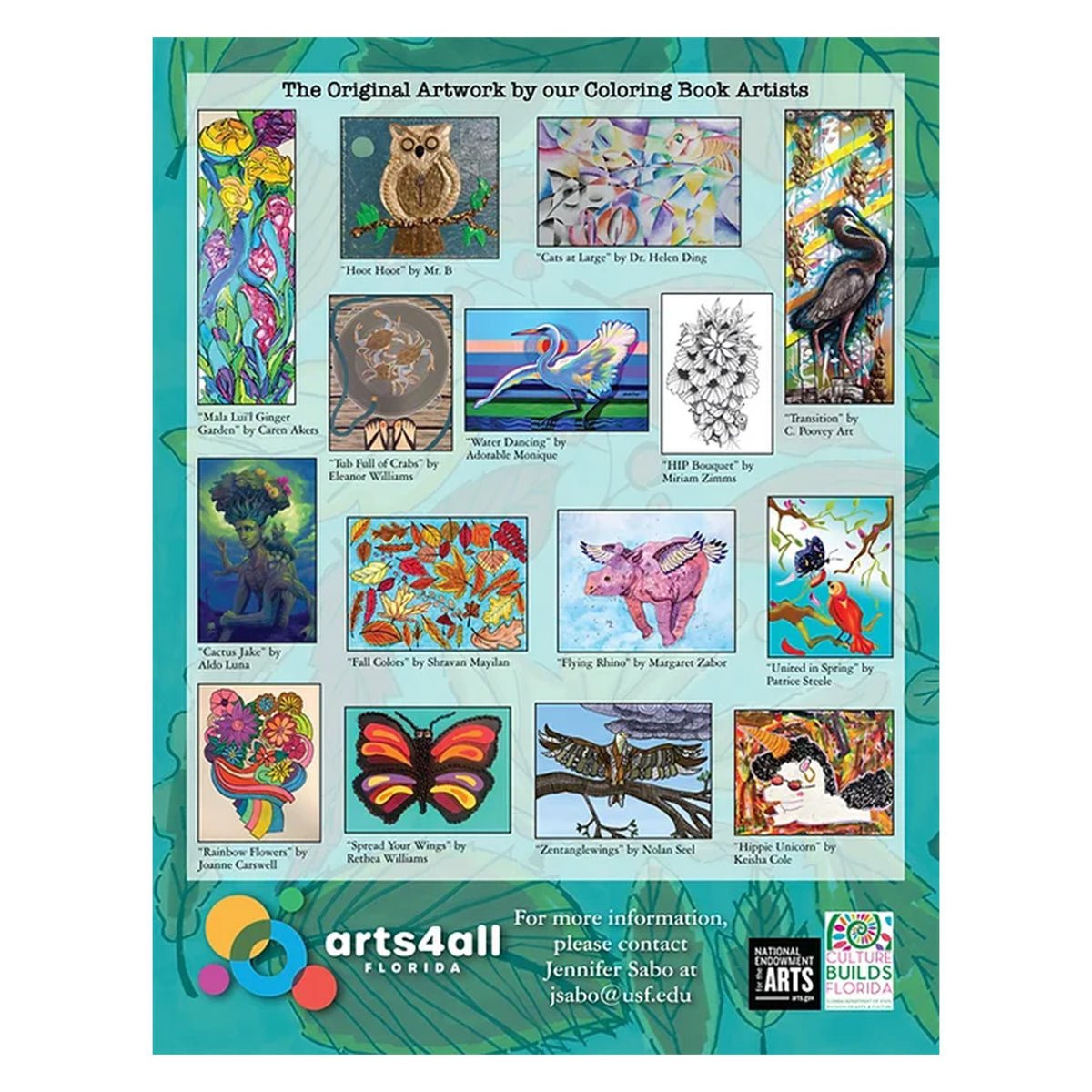 Nature: The Great Inspiration Coloring Book – Cummer Museum Shop