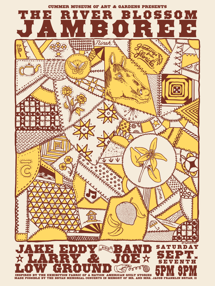 Limited Edition River Blossom Jamboree Poster – Cummer Museum Shop