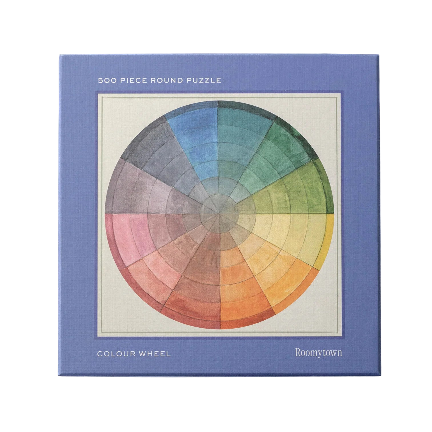 Color Wheel Round 500 Piece Puzzle – Cummer Museum Shop